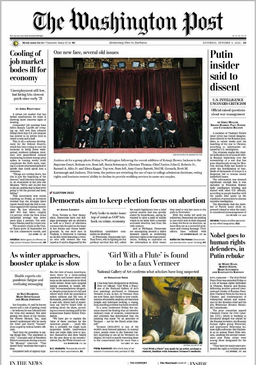 华盛顿邮报-2022-10-08 The Washington Post PDF - 免费PDF下载 | 58资源站