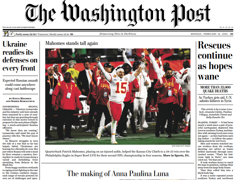 华盛顿邮报-2023 -The Washington Post-2023-02-13 - 免费PDF下载 | 58资源站