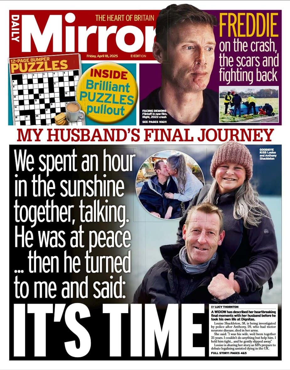 Daily Mirror 2025-04-18 每日镜报pdf下载 - 外刊资料检索 | 58资源站