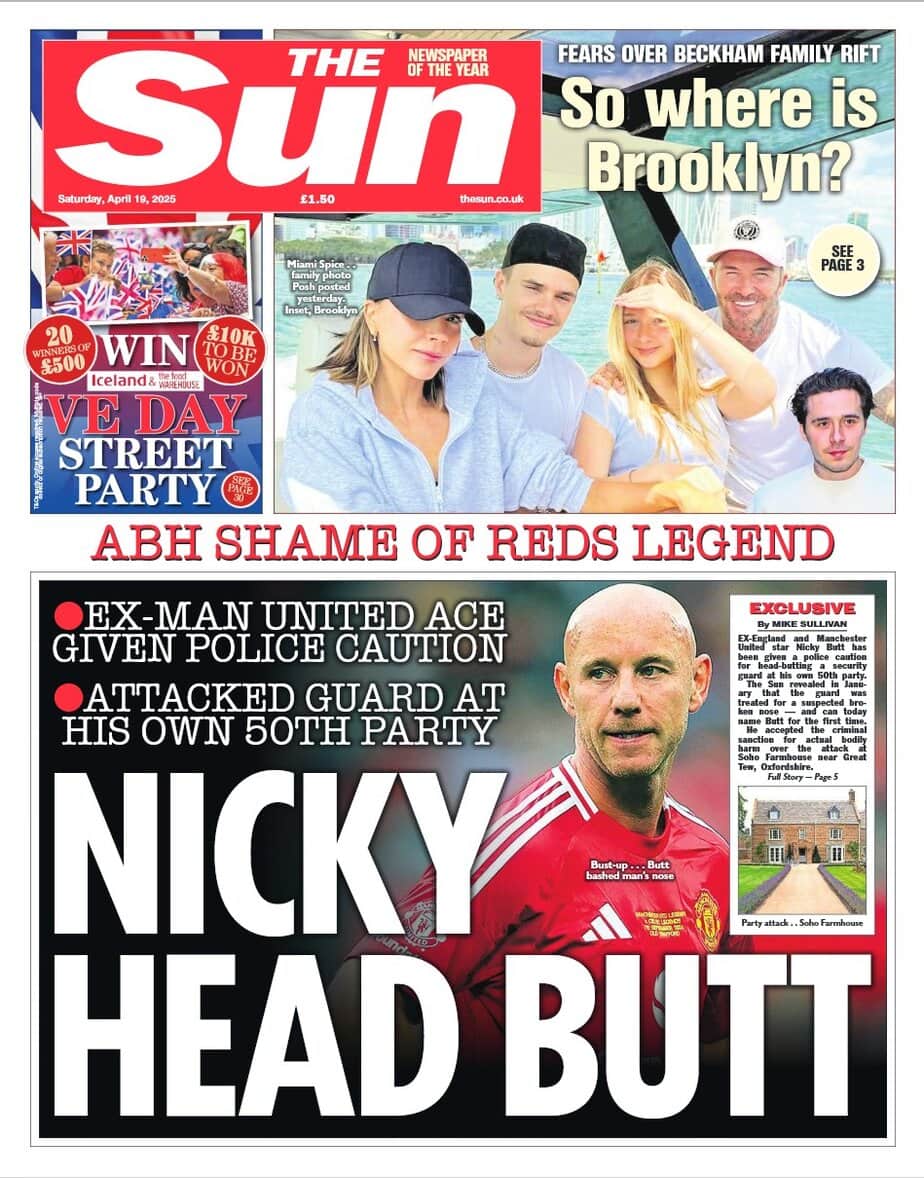 The Sun UK 2025-04-19 英国太阳报pdf下载 - 外刊资料检索 | 58资源站